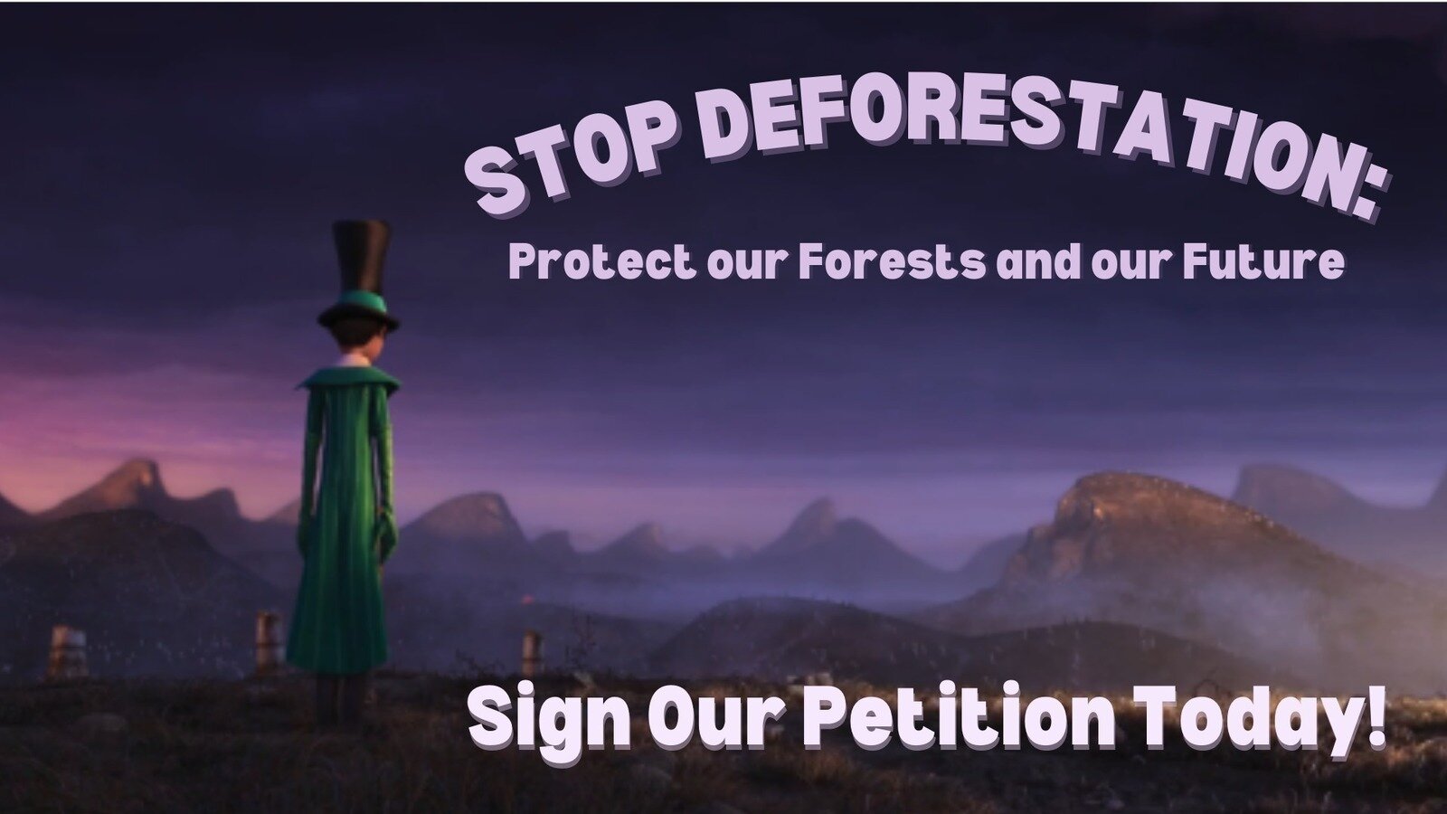 Petition · STOP DEFORESTATION: Protect our Forests and our Future ...