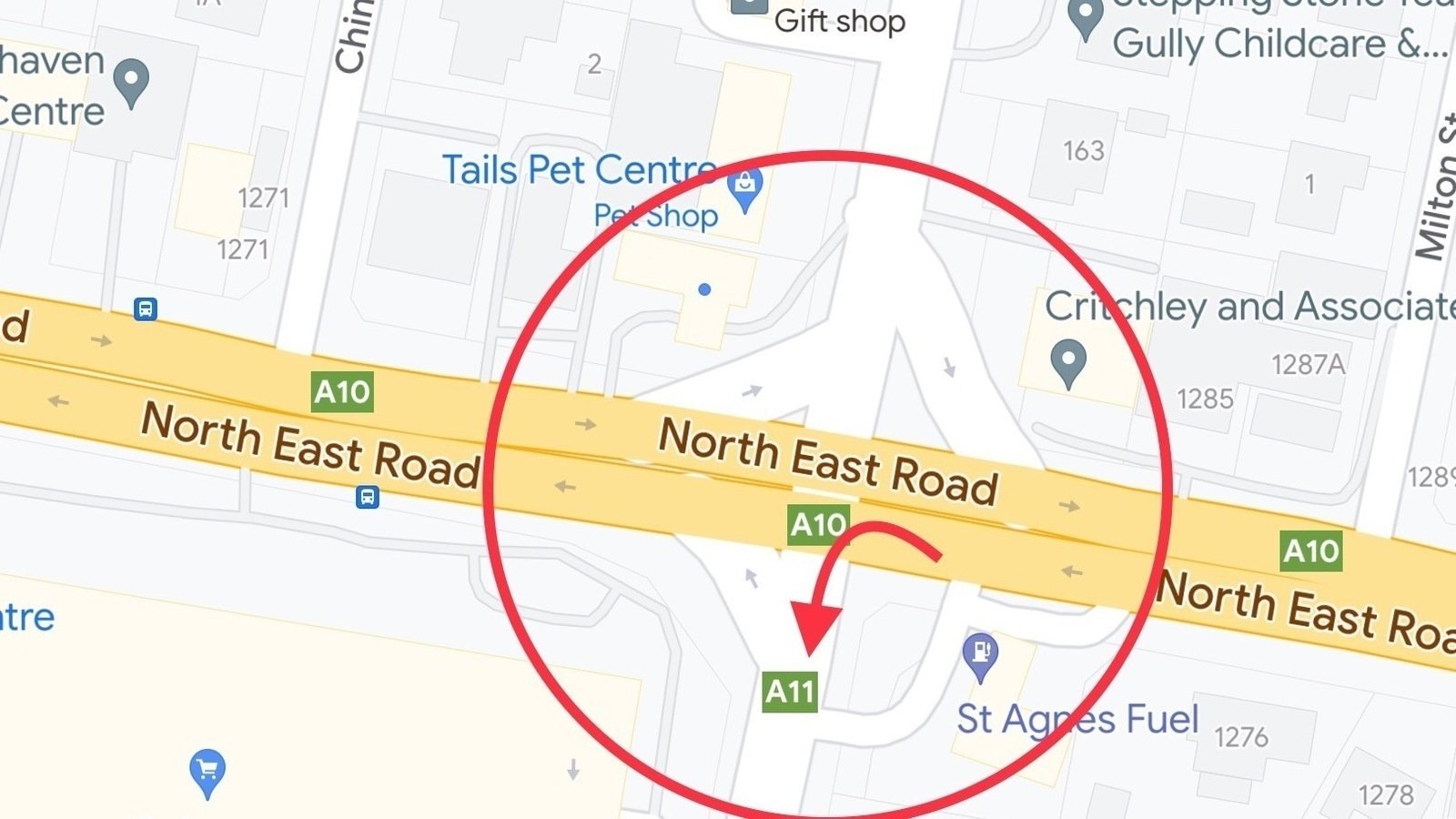Petition · Upgrade North East Road and Hancock Road intersection - Tea ...
