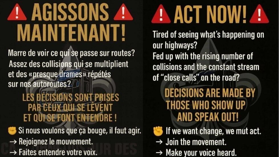 Petition · Agir pour un transport sécuritaire / Acting for Safe ...