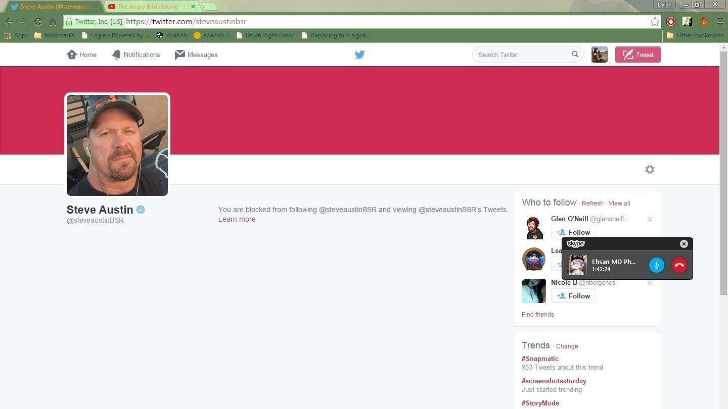 Petition · Get Stone Cold Steve Austin to unblock Dylan Toomey - United ...