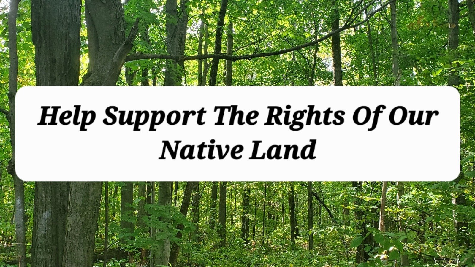 Petition · Please Help Save Our Family Land! - Canada · Change.org