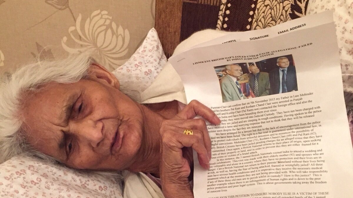 Petition · 3 INNOCENT BRITISH OAP'S JAILED UNDER FALSE ALLEGATIONS ...