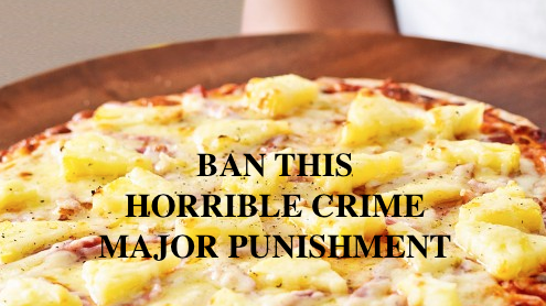 Petition · US Government: Ban Pineapple Pizza · Change.org
