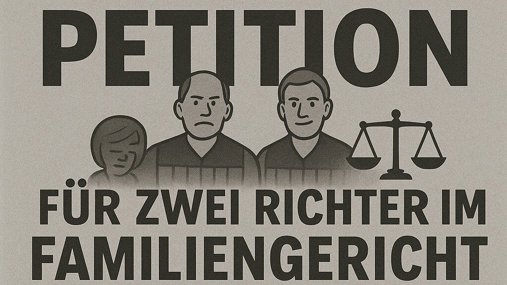 Petition · Führen Sie das Vier-Augen-Prinzip bei Familiengerichten ein ...
