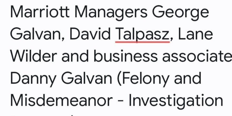 Petition update · Criminal Complaints Filed Against Marriott Managers ...