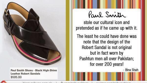 Petition · The Peshawari chappal that Paul Smith were selling, without ...