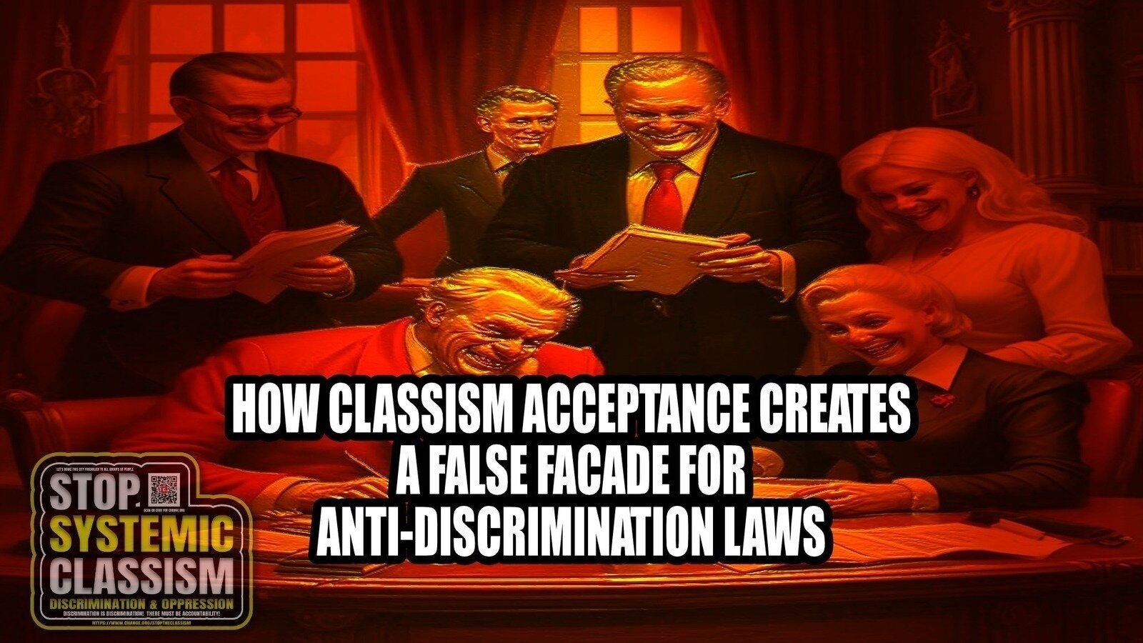 Petition update · HOW CLASSISM ACCEPTANCE CREATES A FALSE FACADE FOR ...