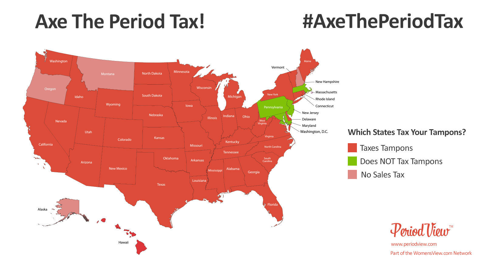 Petition · Axe The Period Tax! - United States · Change.org