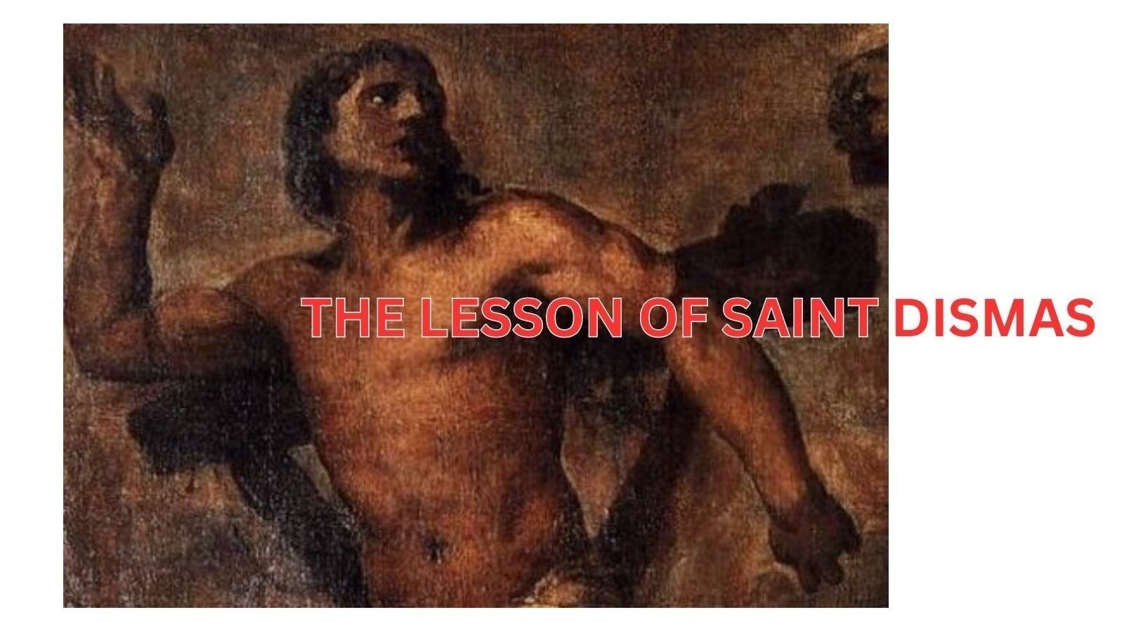 Petition update · The Lesson of Saint Dismas · Change.org · Change.org