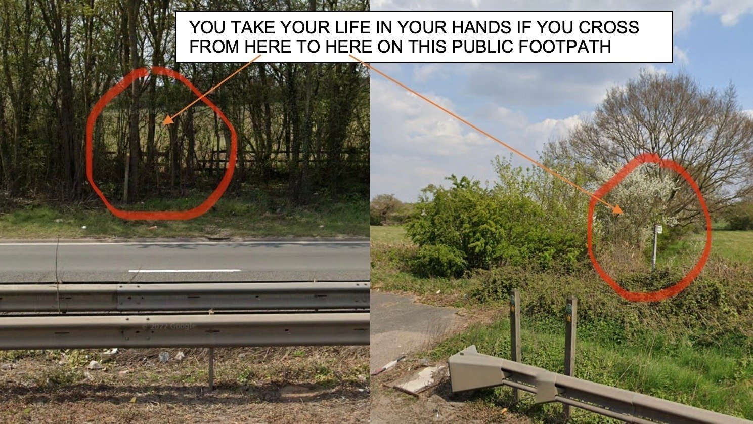 Petition · Hampton Magna-Warwick A46 footbridge - Warwick, United ...