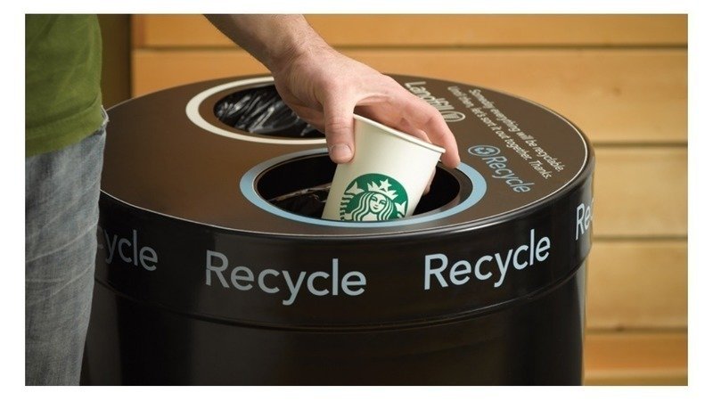 Petition · Starbucks: Recycle all of your disposable material · Change.org