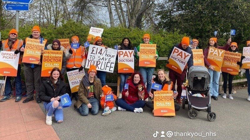 Petition update · Myla visiting NHS workers · Change.org · Change.org