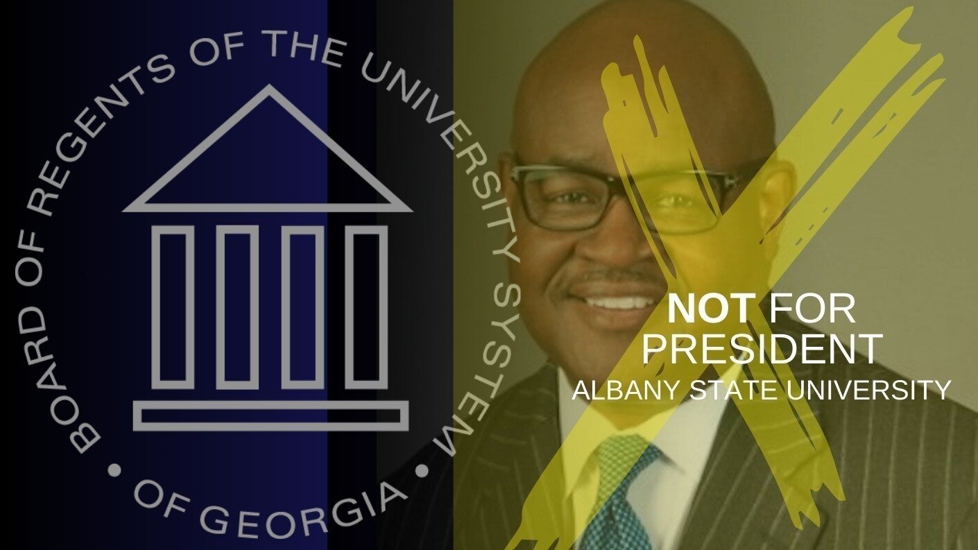 Petition · Albany State University President Role: Dr. Lawrence M ...