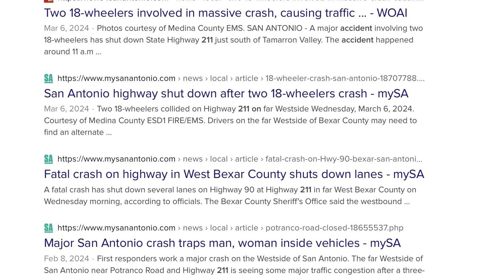 Petition · Implement Traffic Signals on Route 211 to Reduce Daily Car Accidents - San Antonio ...