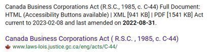 Petition · DO NO HARM - amend the Canada Business Corporations Act to ...