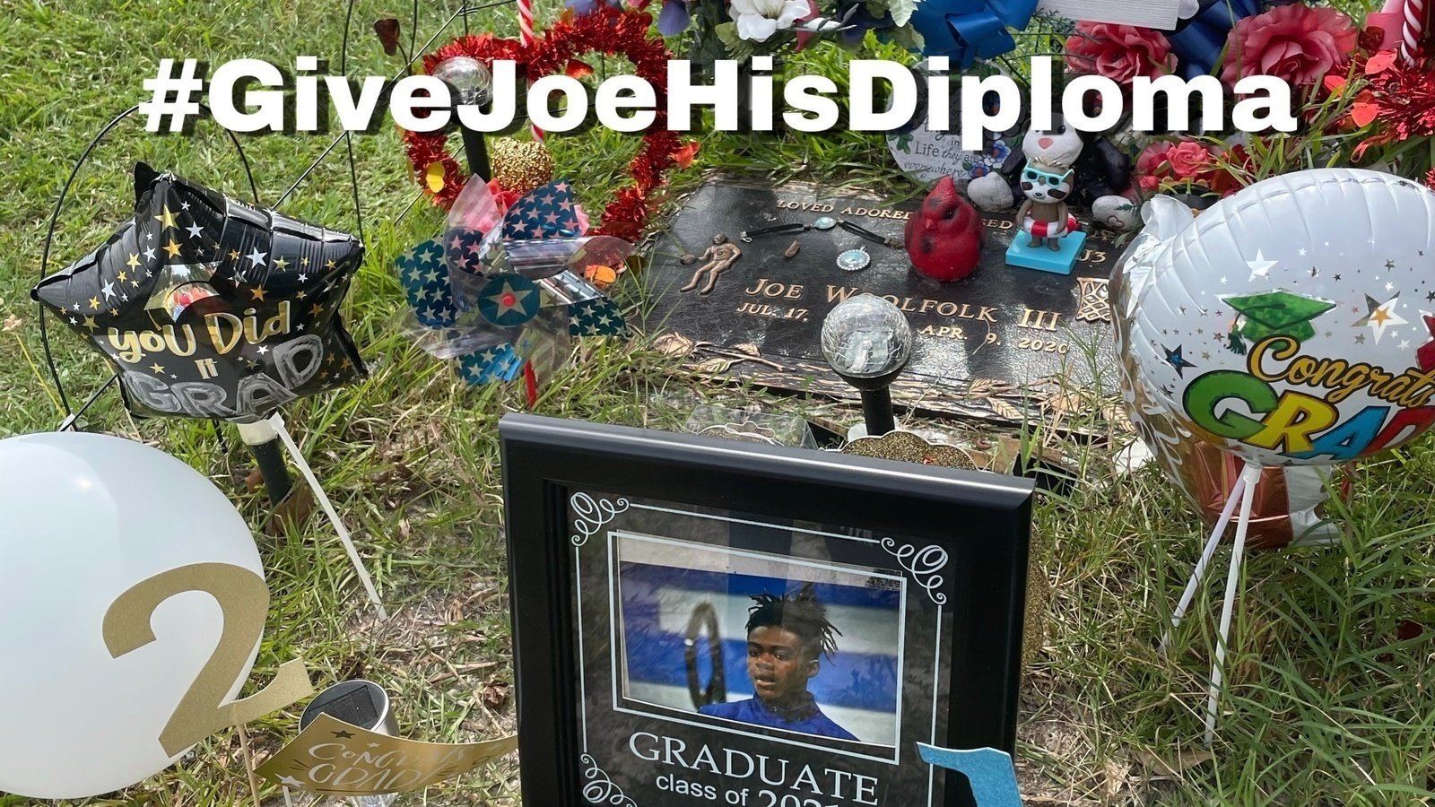 Petition · #GiveJoeHisDiploma - United States · Change.org