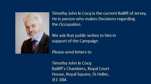 Petition update · Please write to the Bailiff of Jersey Timothy John le ...