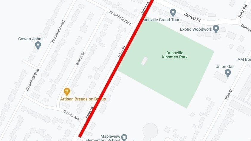 Petition · Sidewalk for John Street - Canada · Change.org