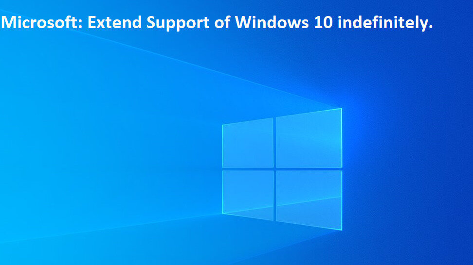 Petition · Demand Microsoft reinstate/extend Windows 10 support ...