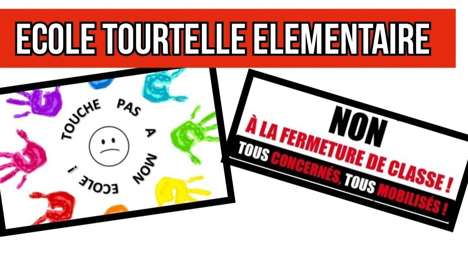 Pétition · NON A LA FERMETURE D'UNE CLASSE A L'ECOLE TOURTELLE ...