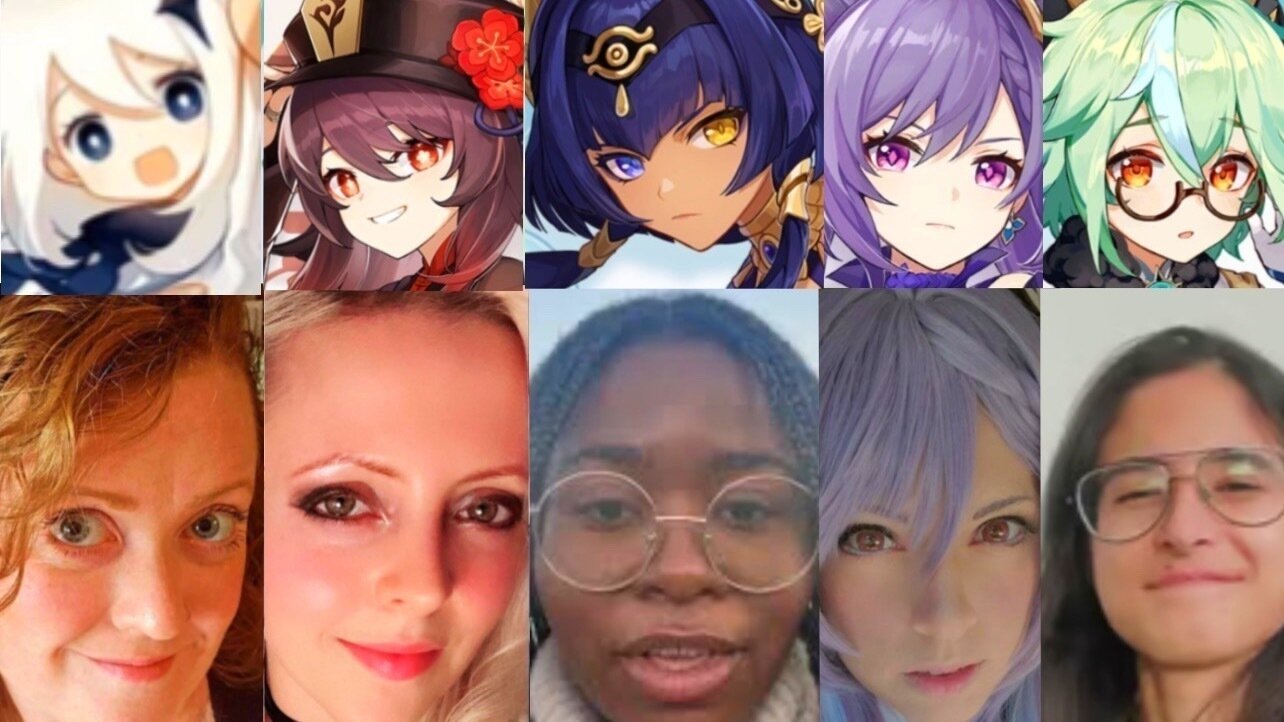 Petition · Recast English Paimon, Candace, Sucrose, Keging and Hu Tao ...