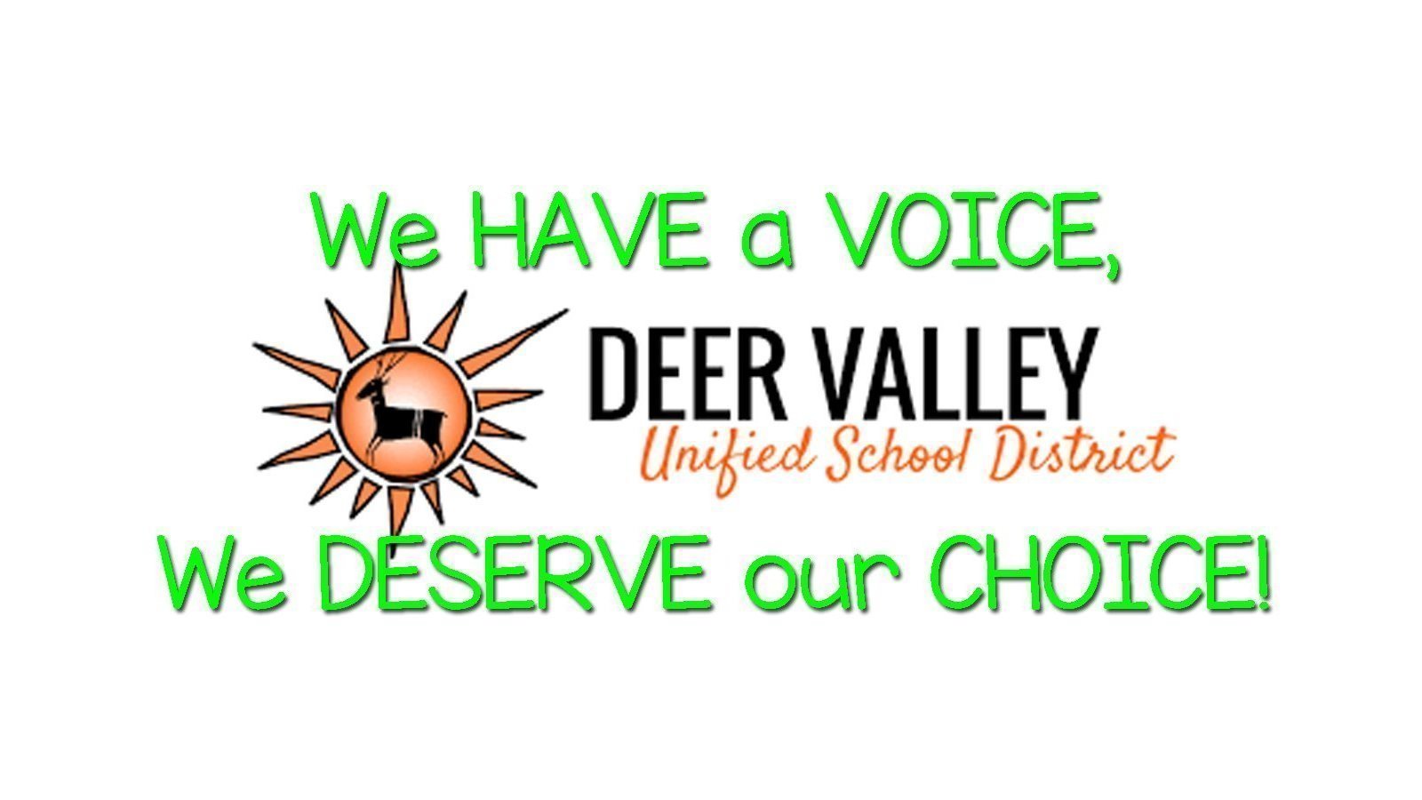 Petition · IN PERSON schooling OPTION for DVUSD - Phoenix, United ...