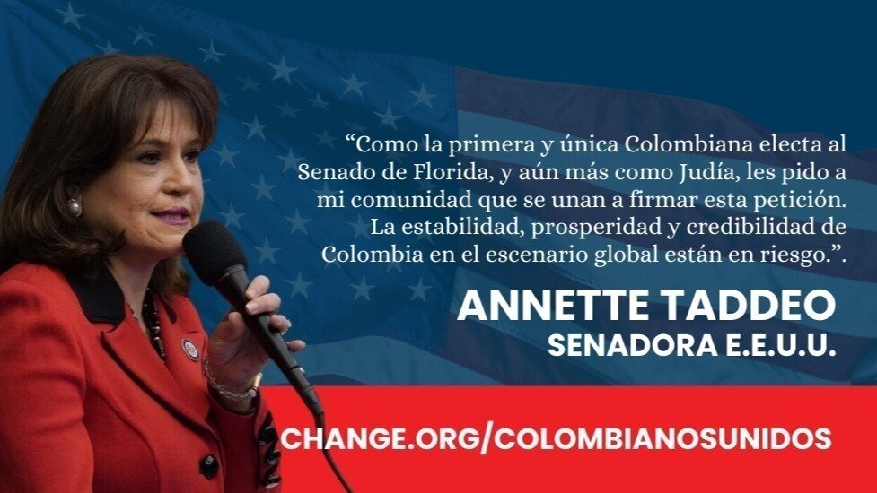 Petition update · U.S. Senator Annette Taddeo Signs the Petition and ...