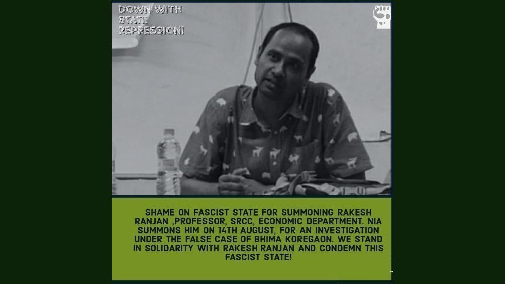 Petition · Solidarity with Prof. Rakesh Ranjan - India · Change.org