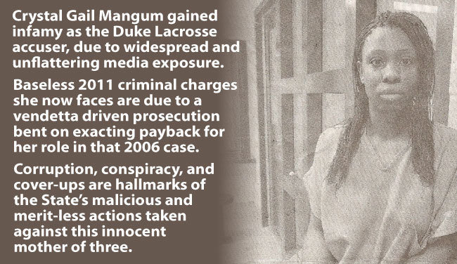 Petition · Dismiss criminal charges against Crystal Mangum · Change.org