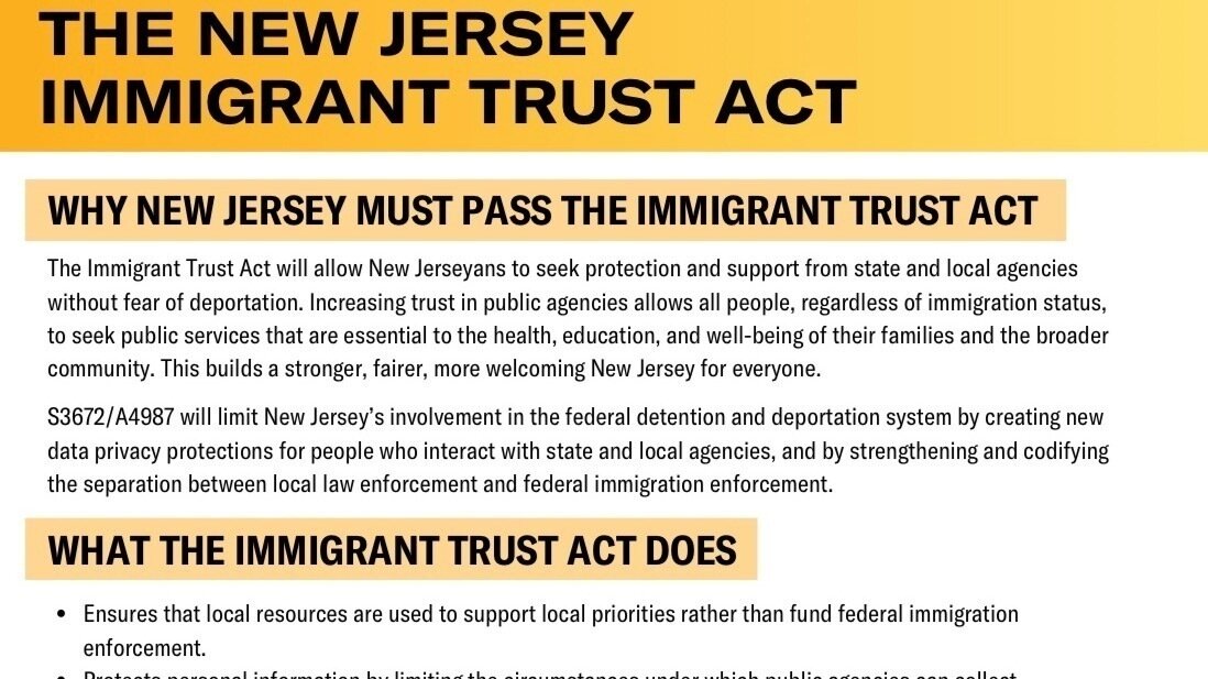Petition · Support Clifton Passing the Immigrant Trust Act - Clifton ...