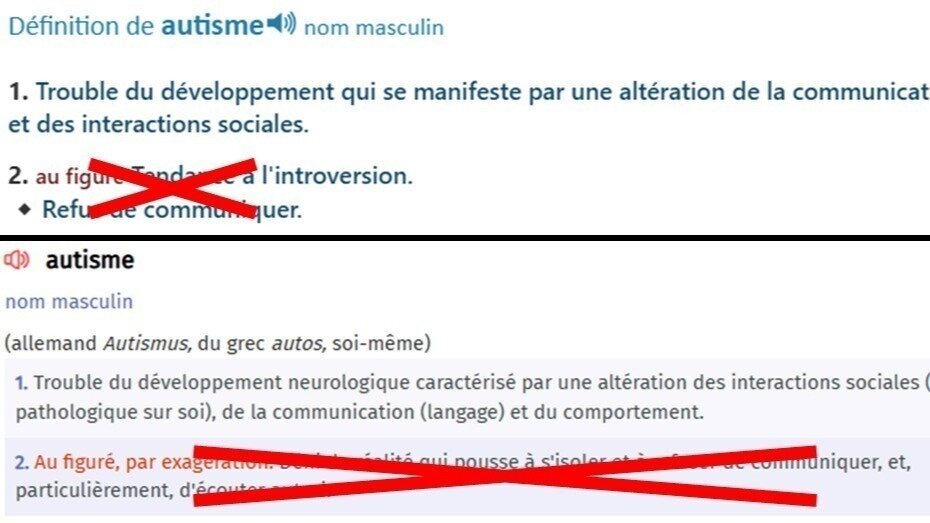 Pétition · Retirer l’usage figuré du mot "autisme" des dictionnaires ...