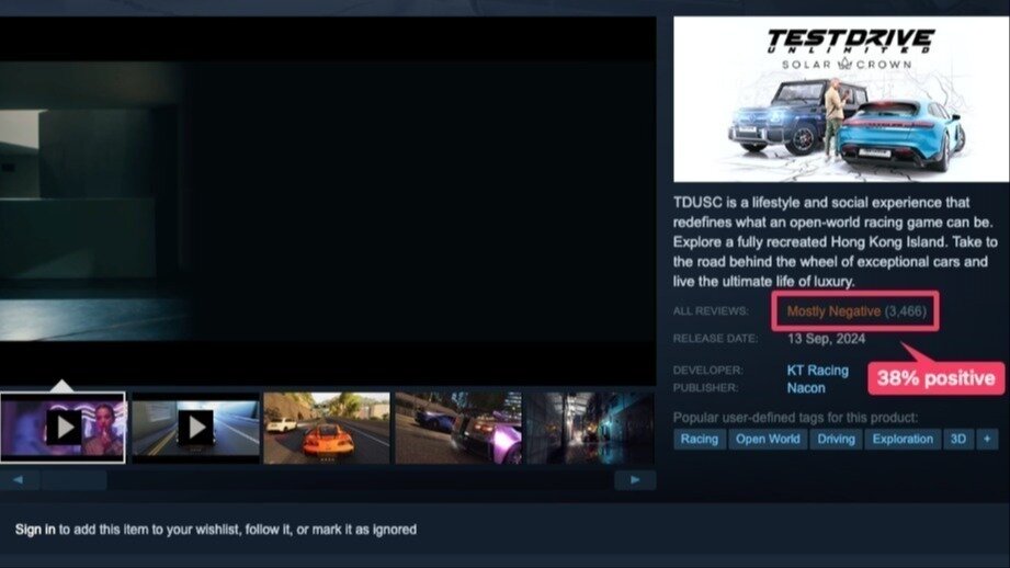 Petition · KT Racing and Nacon: Issue Refunds for Test Drive Unlimited ...