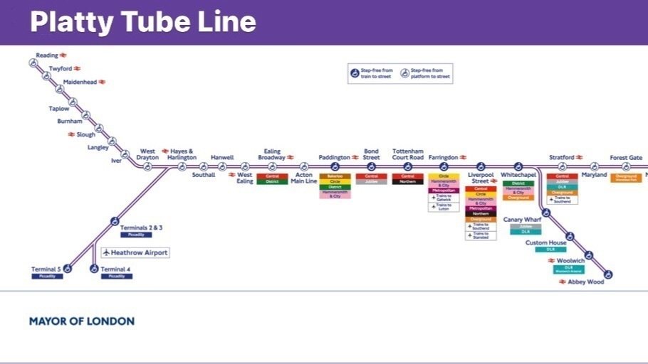 Petition · Change the name of the new Elizabeth line to the Platty Tube ...