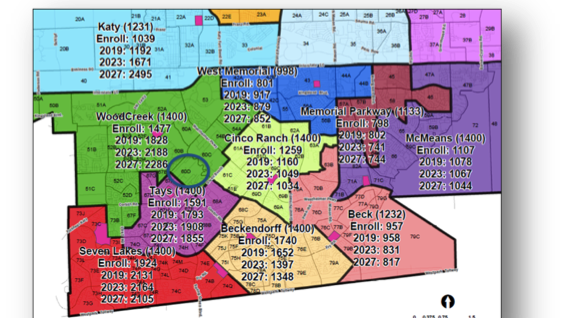 Petition · ZONE WESTLAKE subdivision (60D) to WOODCREEK JH in KATY ISD ...
