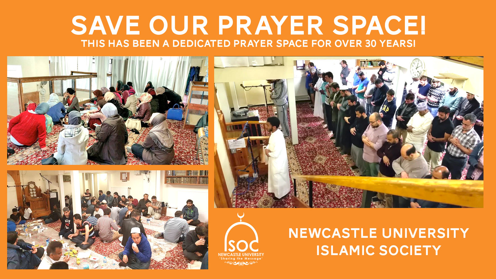 Petition · Stop Newcastle University Closing the Muslim Prayer Space ...