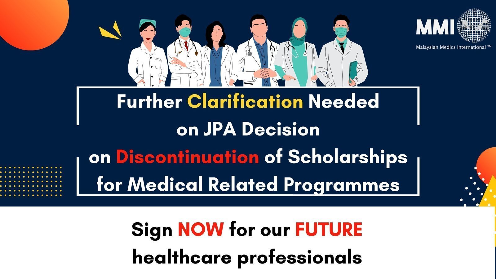 Petition · Request Answers from JPA on Discontinuation of Scholarships ...