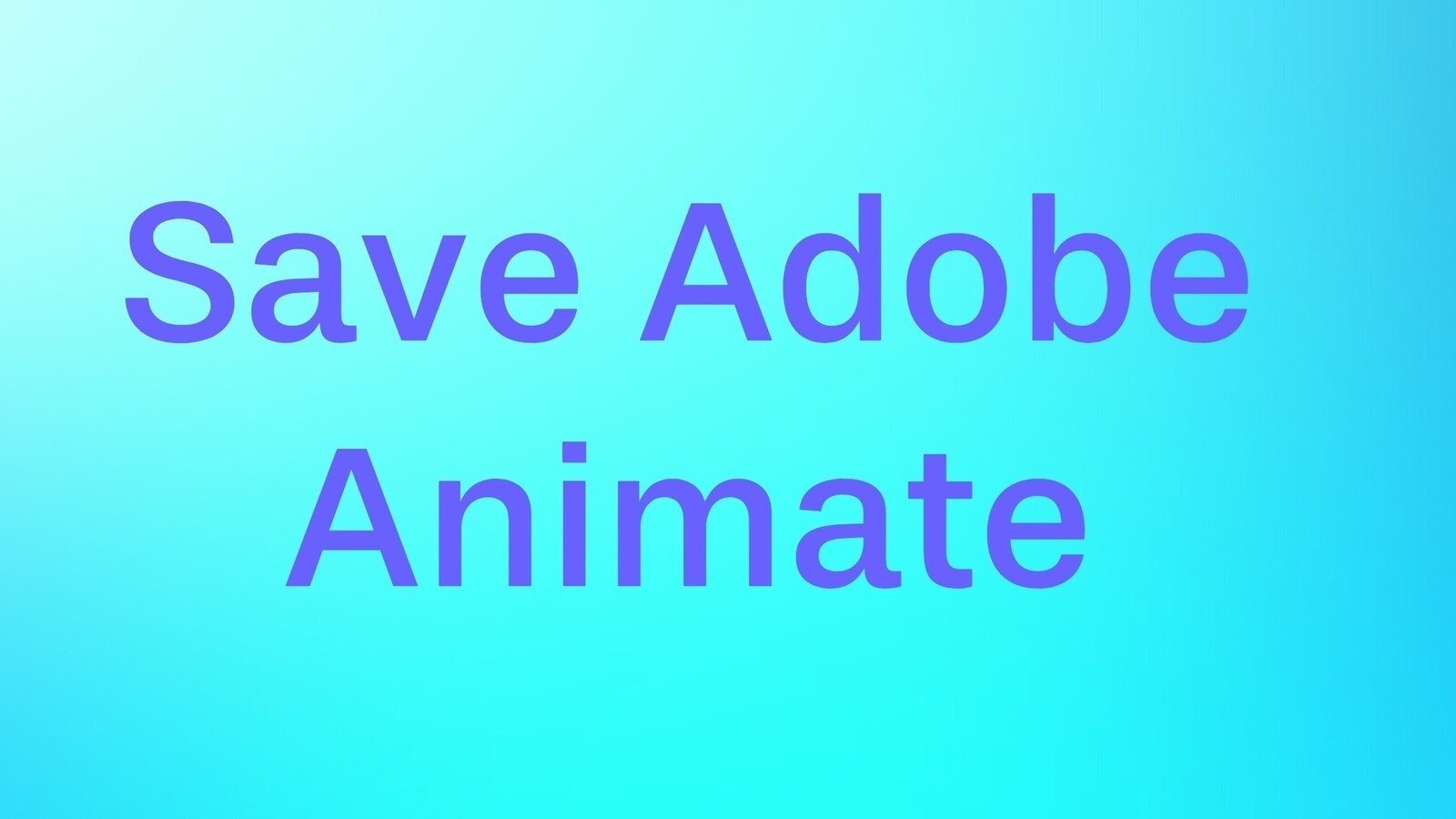 Petition · Save Adobe Animate - United States · Change.org