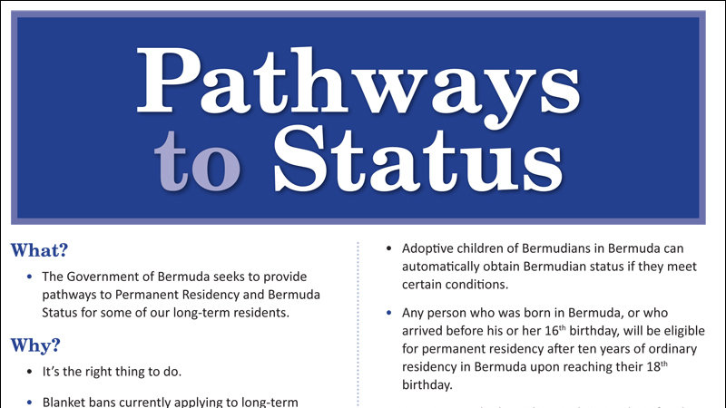 Petition · Supporting Fair Immigration Reform - Bermuda · Change.org