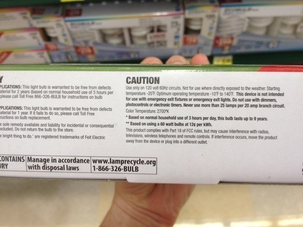 Petition · Put safe broken bulb clean-up instructions on CFL light bulb ...