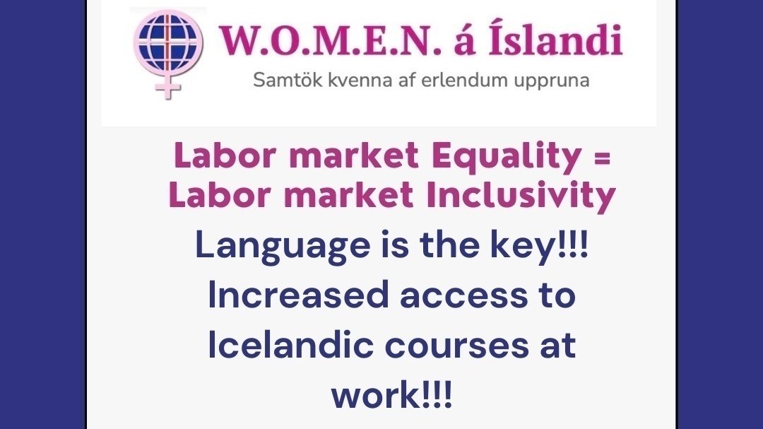 Petition · Icelandic courses during working hours for emloyees of ...
