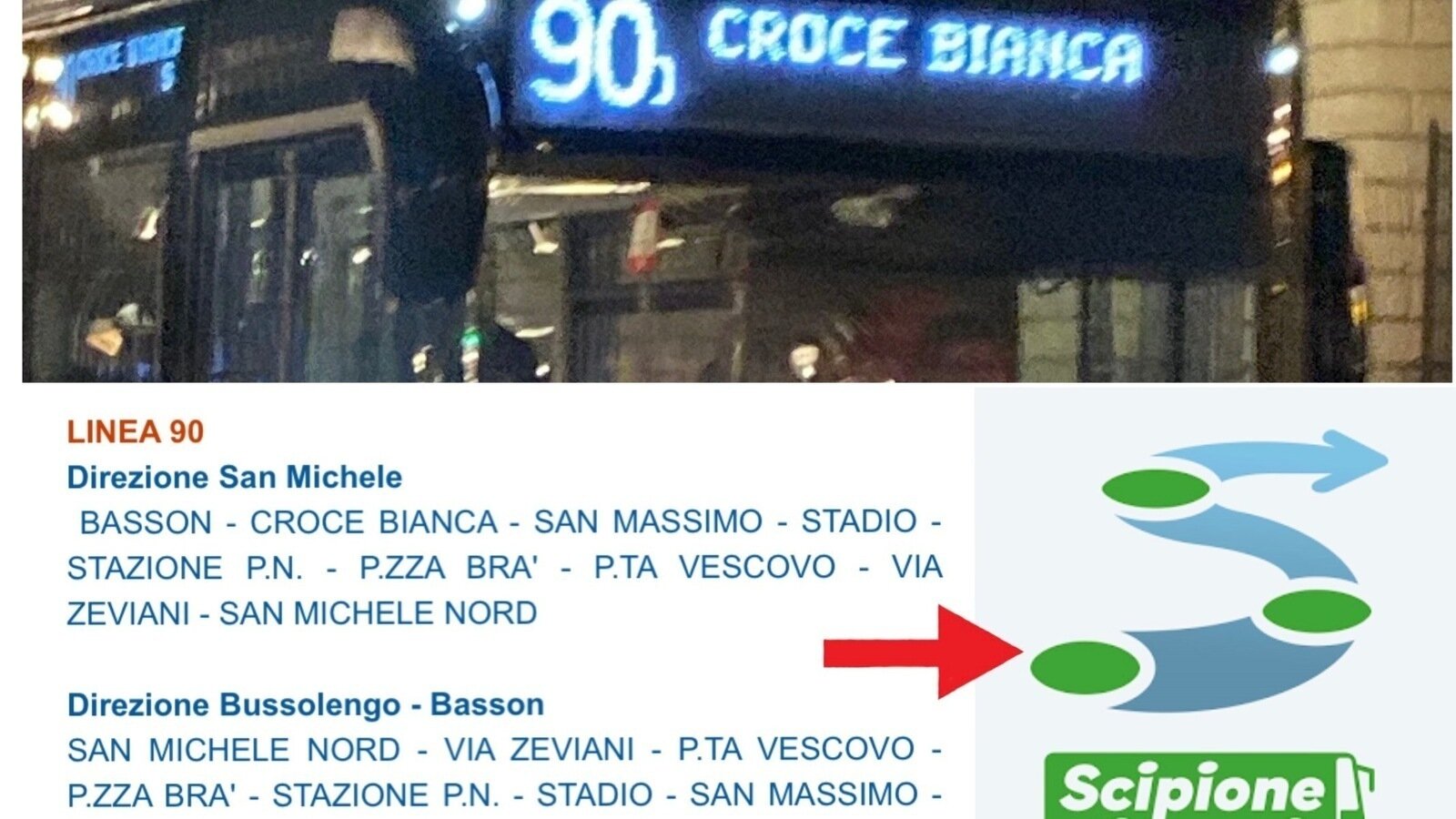 Petizione · RIPRISTINO/PROLUNGAMENTO LINEA 90/80 SERALE ATV S. MASSIMO ...