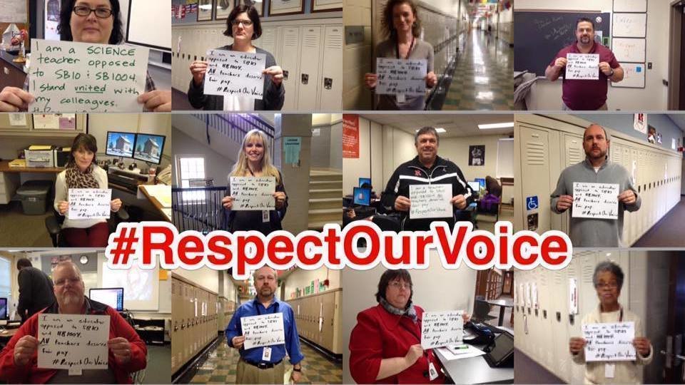 Petition · #RespectOurVoice listen to educators and DROP SB10 - United ...