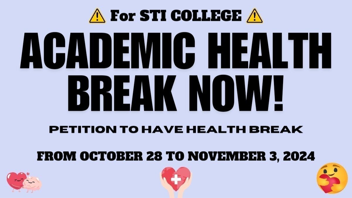 Petition · STI Academic Health Break Now! - Philippines · Change.org