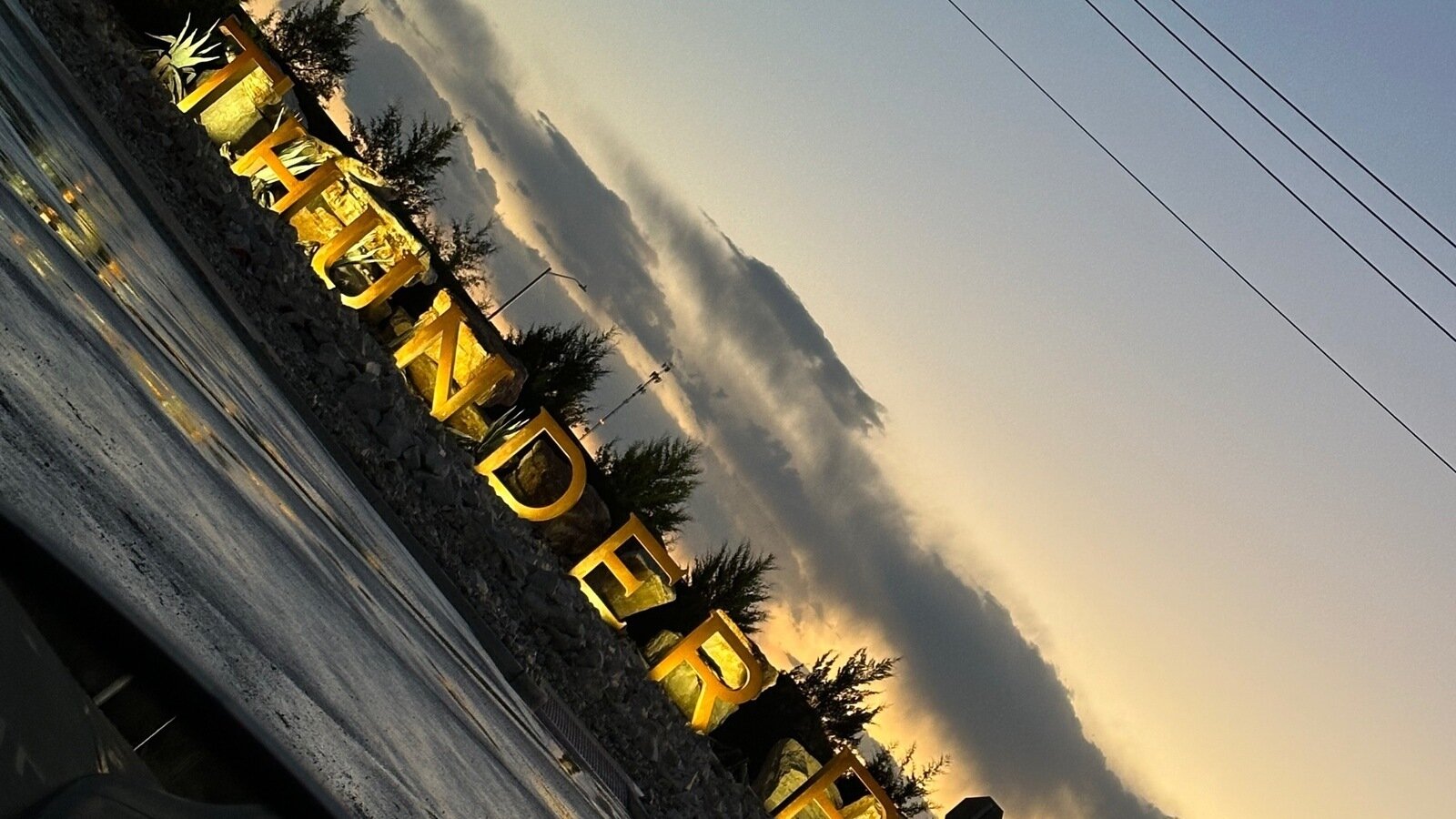 Petition · Implement Signage/flashing lights at Thunder Rock Entrance ...