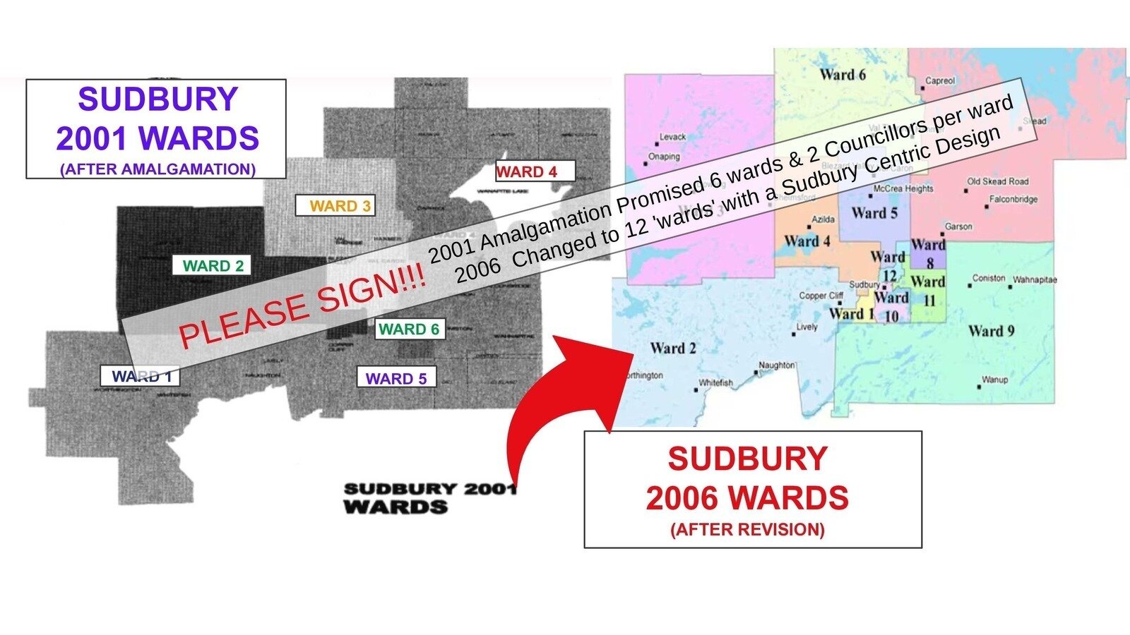 Petition · Restore the Original Ward Maps Promised under City of ...