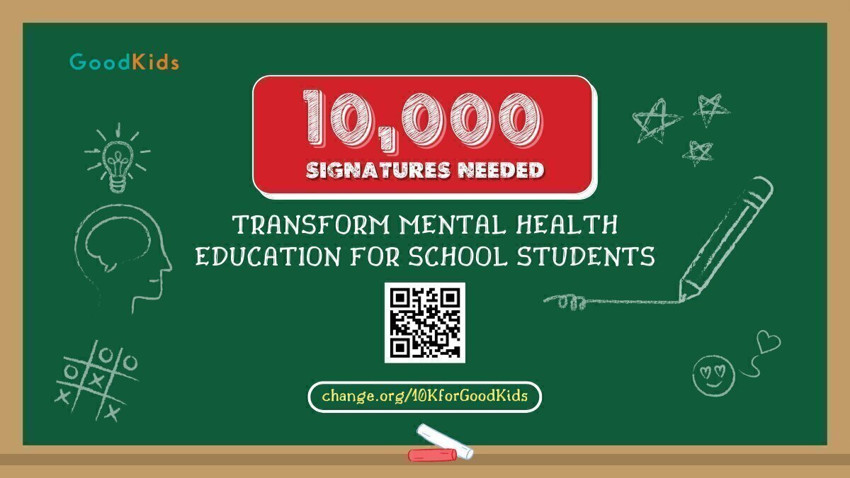 Petition · 10,000 Signatures Needed: Transform Mental Health Education ...
