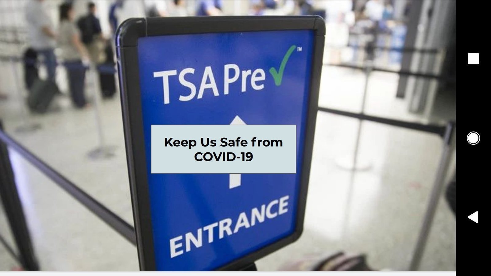 Petition · TSA and FAA: Do your part to fight COVID-19!!! - United ...