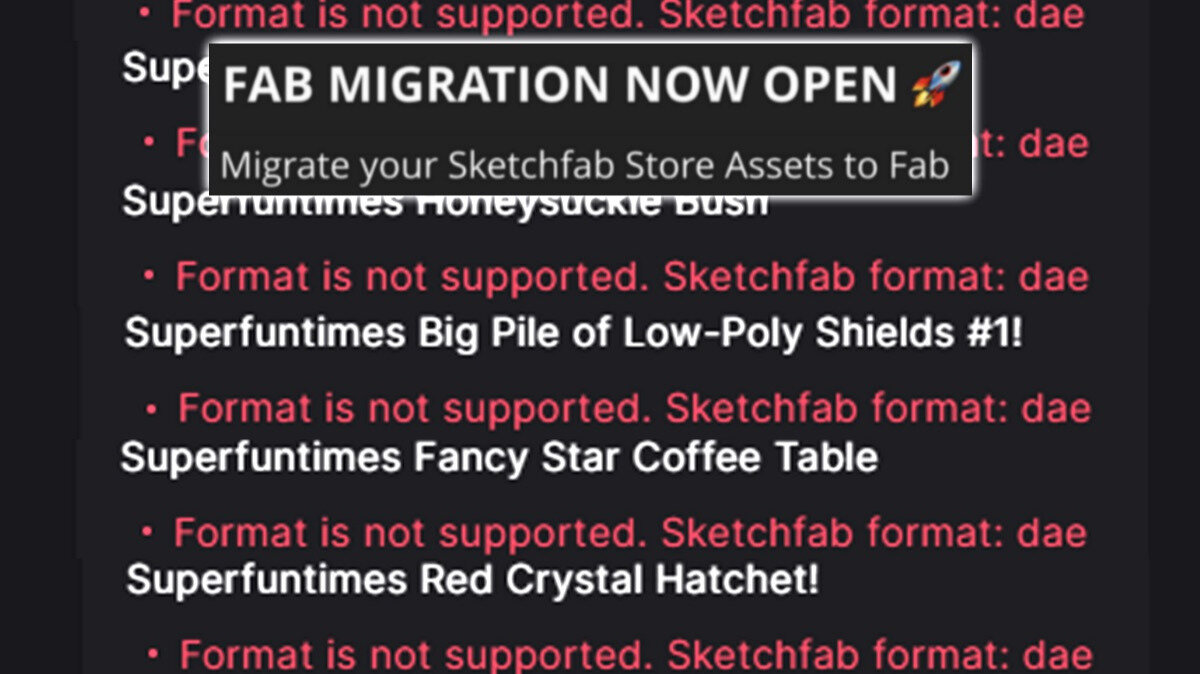 Petition update · Sketchfab reaches out to "companies and organizations," but 3D artists are ...