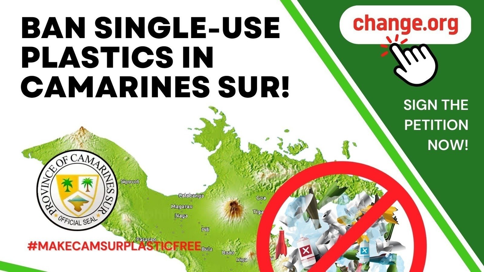 Petition · Ban single-use plastics in Camarines Sur! - Philippines ...