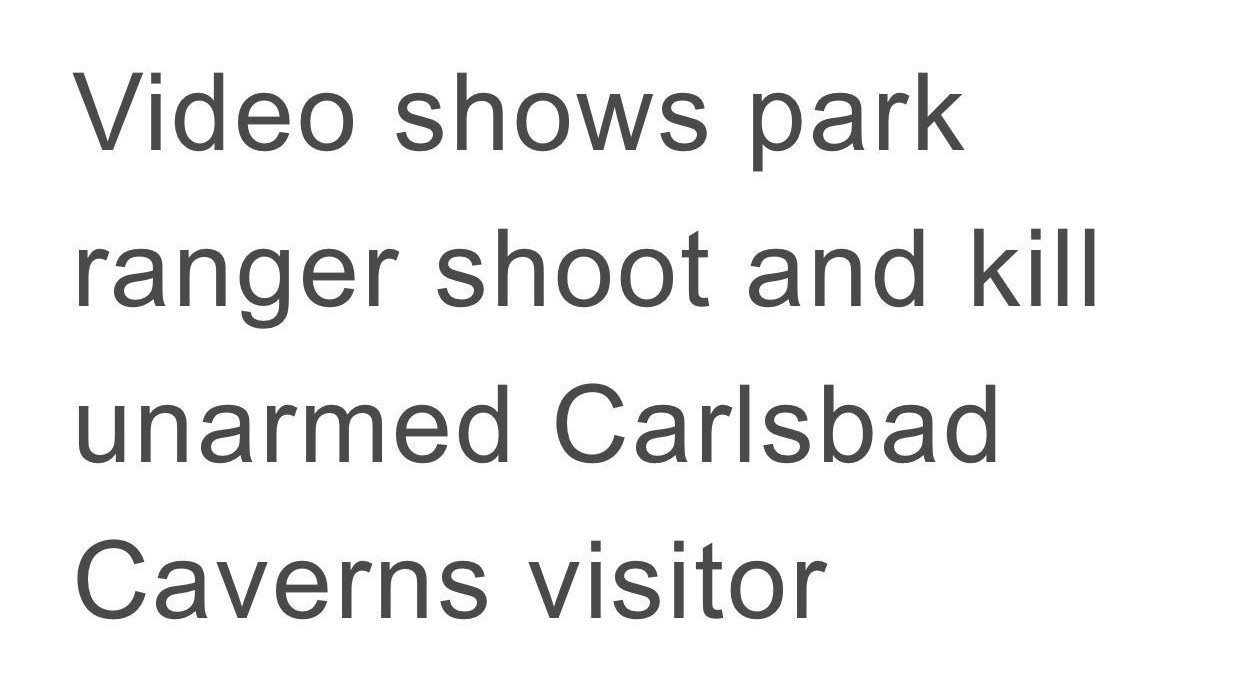 Petition · Arrest and Charge Park Ranger Robert Mitchell for the Murder ...